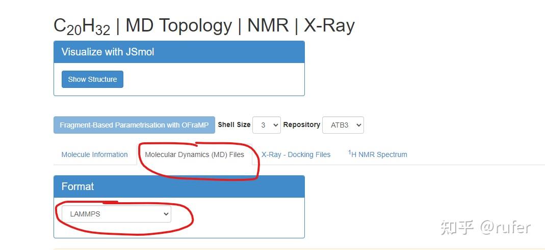 利用ATB数据库生成带力场参数lammps的data文件 - 知乎