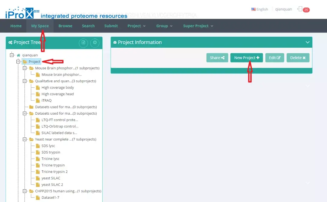 超详细教程 | 一步步教你将蛋白质组数据轻松上传到公共数据库iProX - 知乎