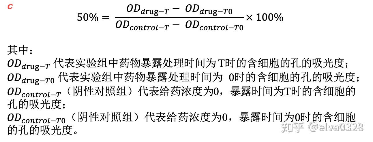 药物MTT实验参数IC50，GI50，EC50的区别 - 知乎