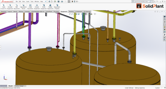 如何利用SolidPlant软件解决三维设计中的管口设计问题呢？ - 知乎