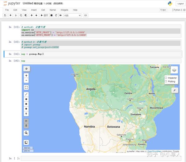 geemap设置代理 - 知乎