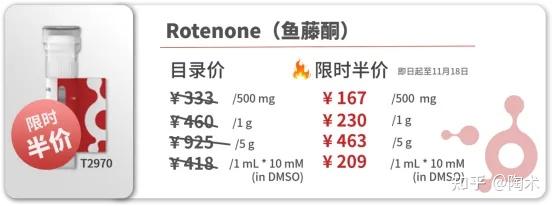 线粒体抑制剂——鱼藤酮【TargetMol】 - 知乎