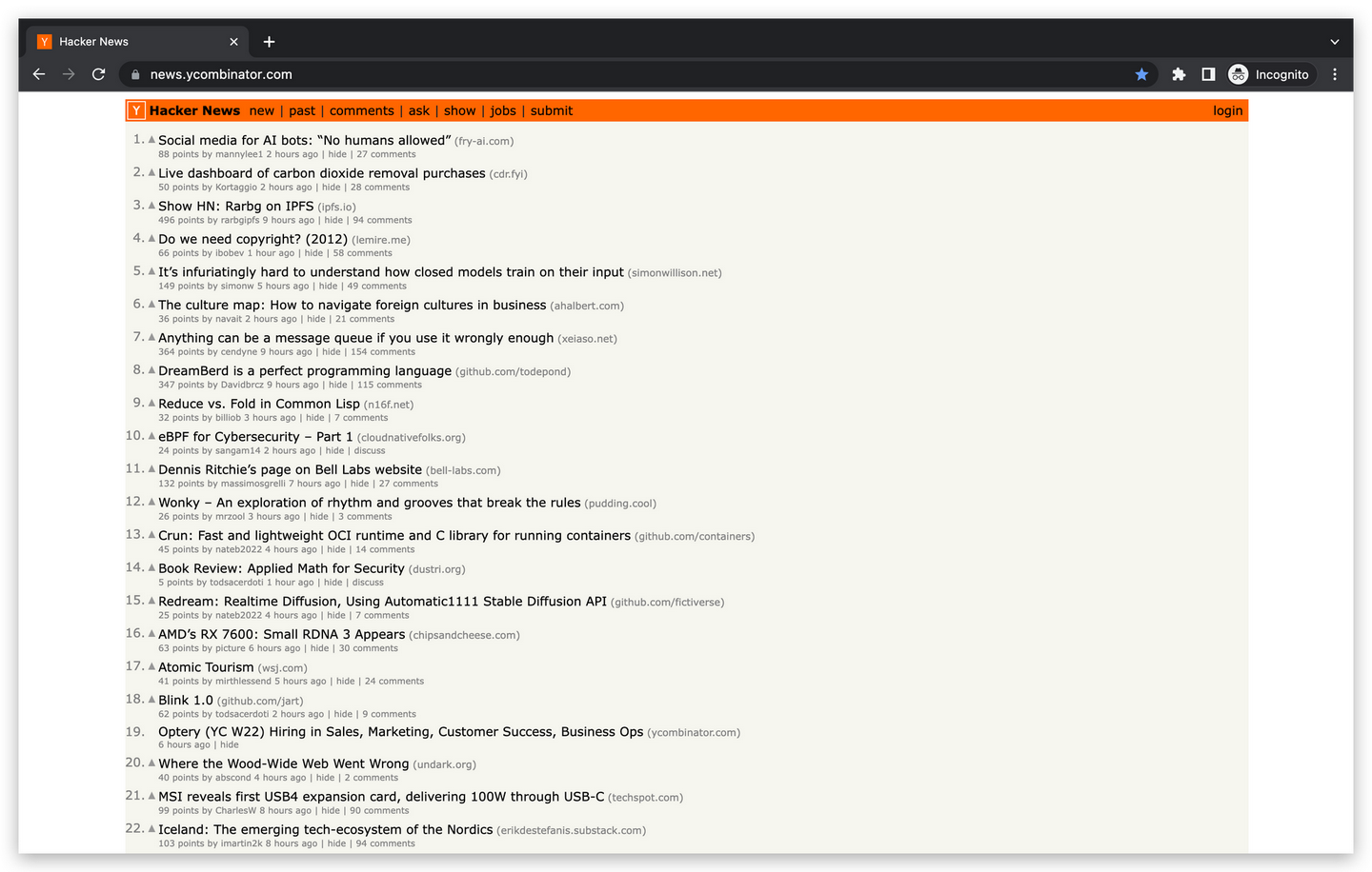 Hacker News：技术传播从业者应知的信息宝库和秘密武器 - 知乎