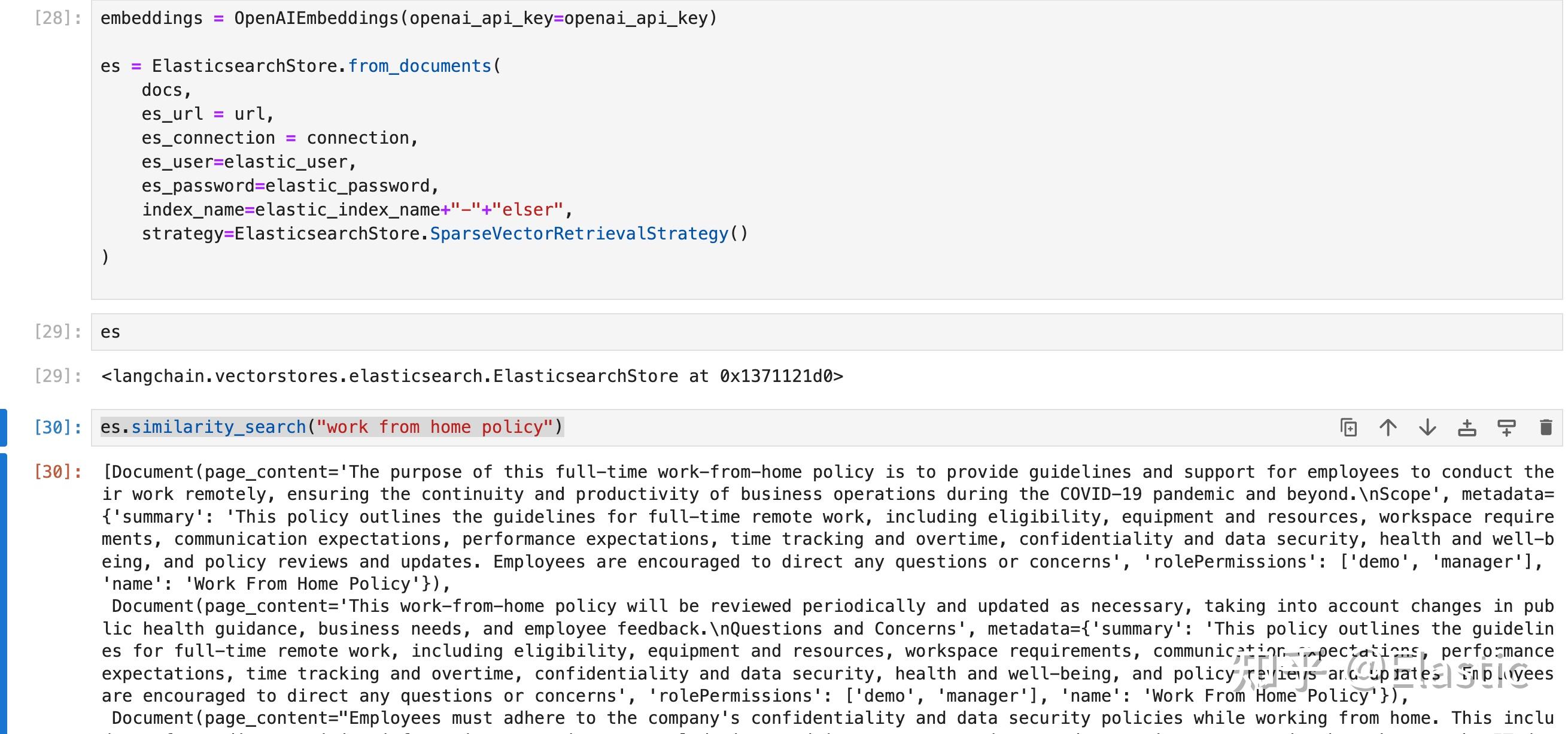 Elasticsearch:使用 Open Ai 和 Langchain 的 Rag Retrieval Augmented Generation (三) 知乎