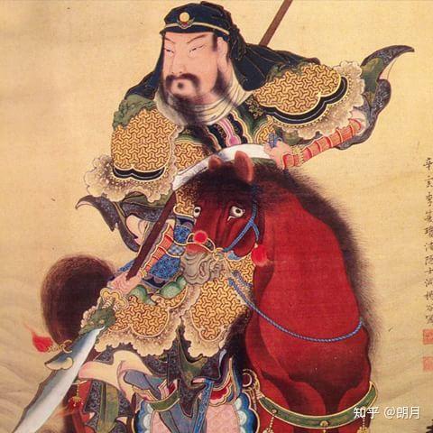 关羽在日本早期画作中的不同形象 知乎