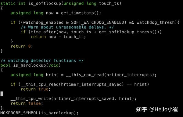Softlockup和Hardlockup介绍和定位思路总结 - 知乎