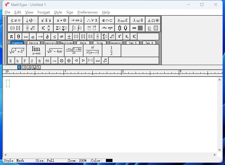 小杨研学(8)-了解Mathtype软件 - 知乎