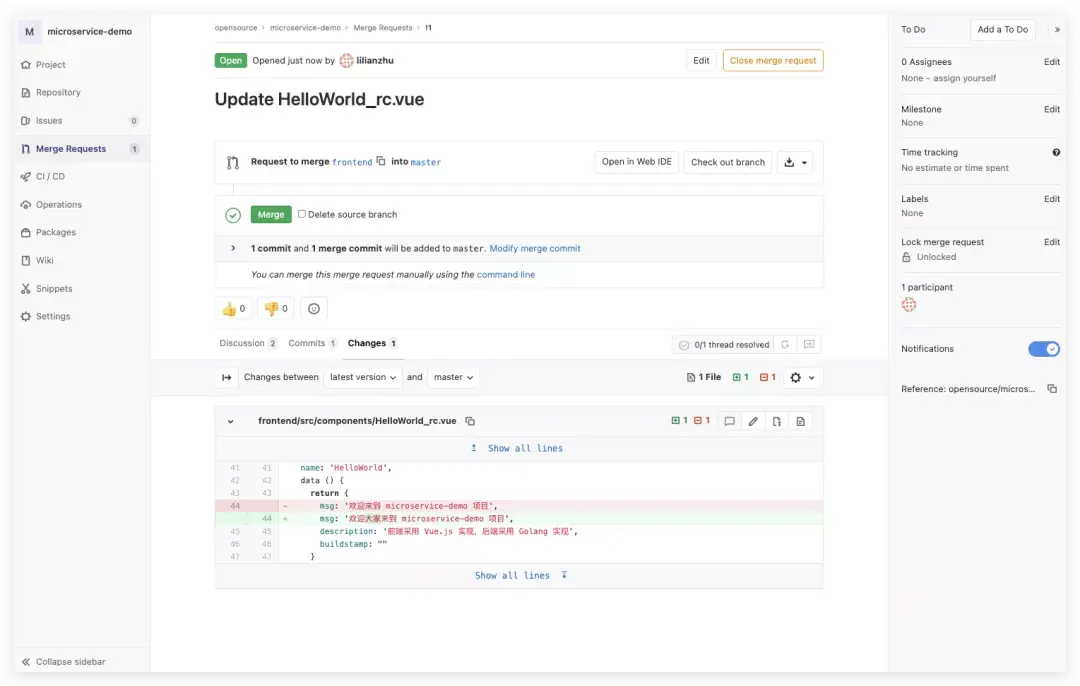 Zadig 丝滑接入 GitLab，Webhook 一触即发 - 知乎