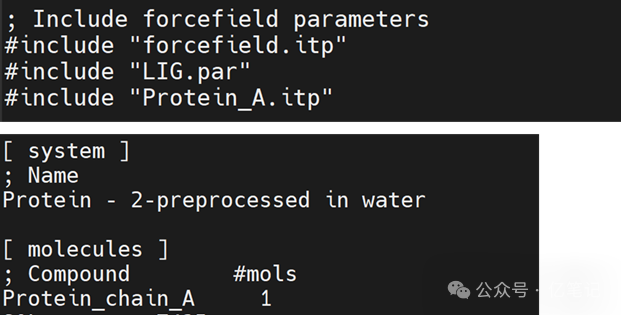 Gromacs进行共价体系蛋白配体动力学模拟：蛋白使用pdb2gmx charmm36，共价小分子使用swissparam（续） - 知乎