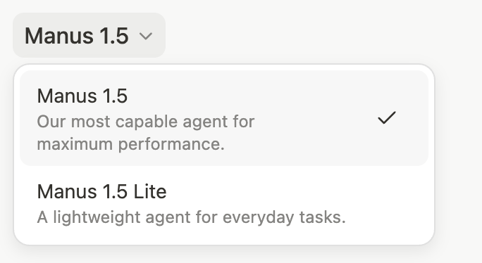 实测 Manus 1.5 版本：Agent 能力全方面提升，轻松生成复杂应用 - 知乎