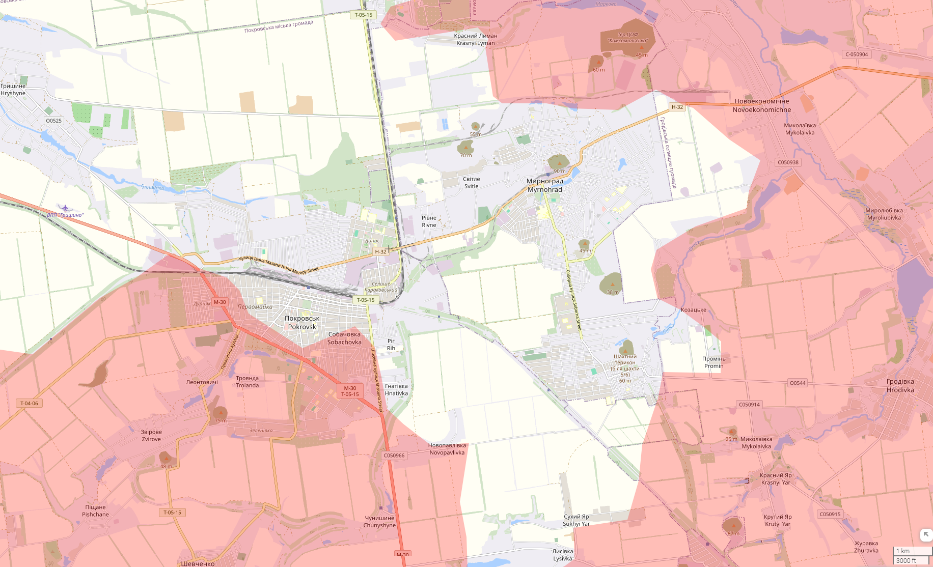 俄乌两军战线月评（251031） - 知乎