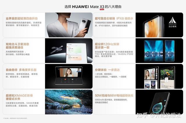 12999元起！华为Mate X3正式发布：更轻更薄更强大 - 知乎