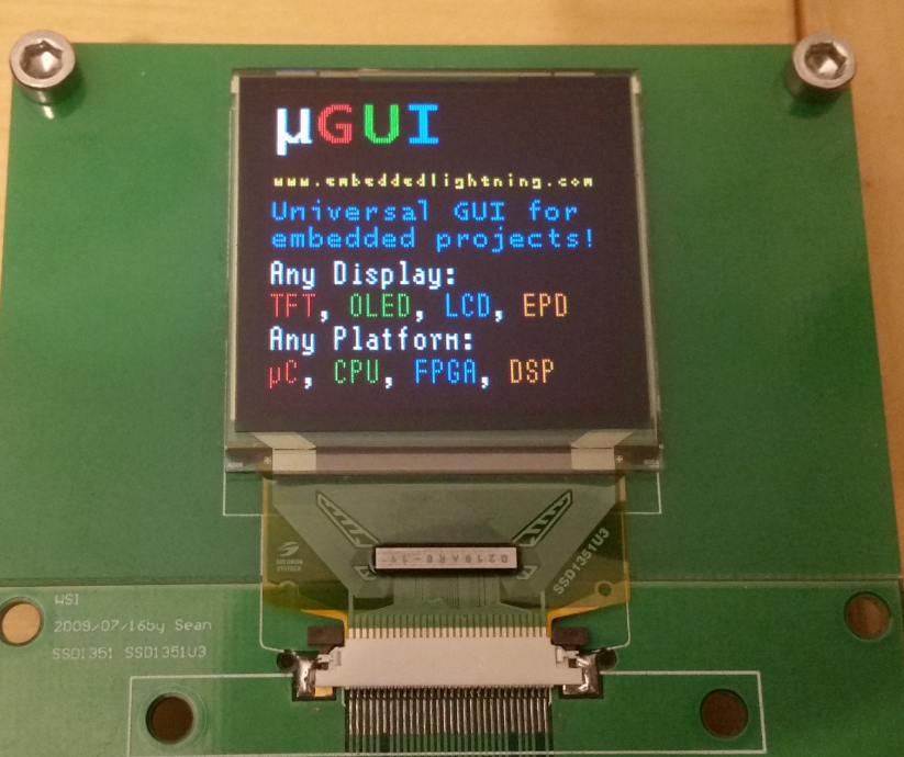 分享一个单片机GUI库，简洁，使用 - 知乎