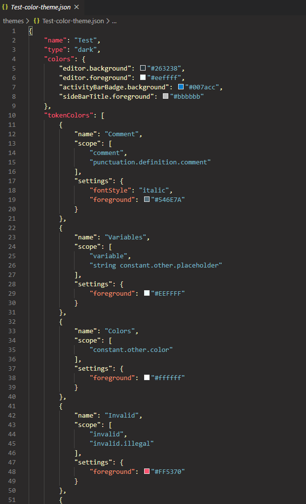 从头开始设计自己的vscode主题插件 - 知乎