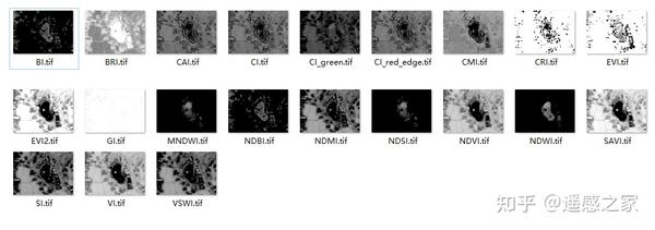 哨兵二号卫星数据的相关指数 - 知乎