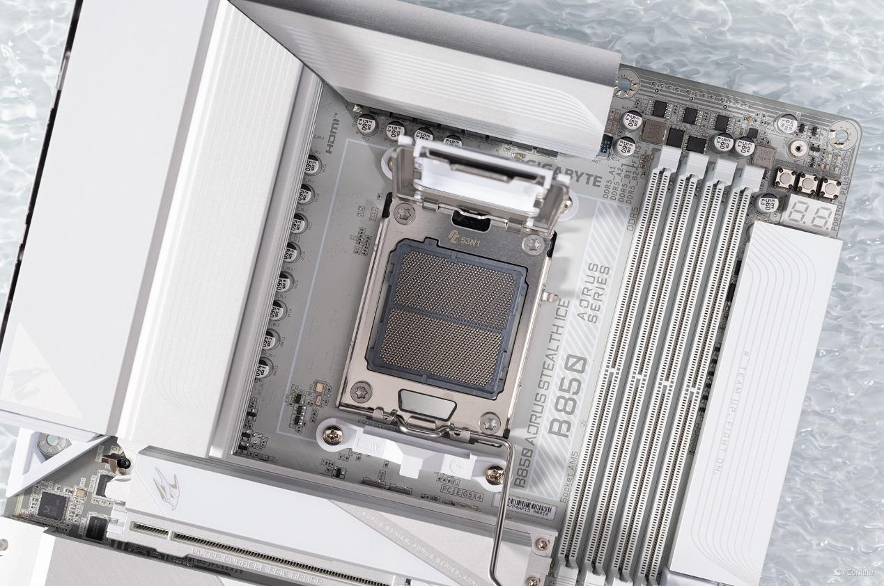 精致装机还得靠背插，技嘉B850 AORUS STEALTH ICE背插主板装机体验 - 知乎