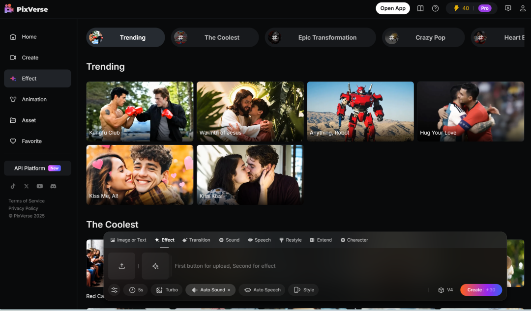 刚刚，PixVerse V4正式上线，5秒出一个AI视频还自带AI音效。 - 知乎