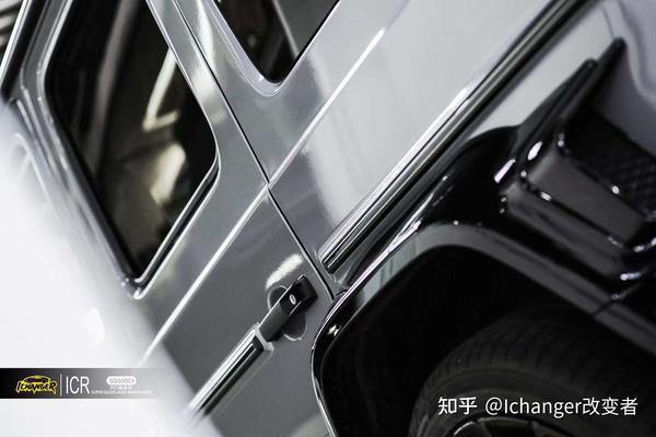 奔驰 G系改巴博斯套件，Ichanger（ICR）改变者改色膜PET纳多灰 - 知乎