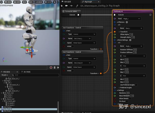 UE5 FullBodyIK学习 - 知乎