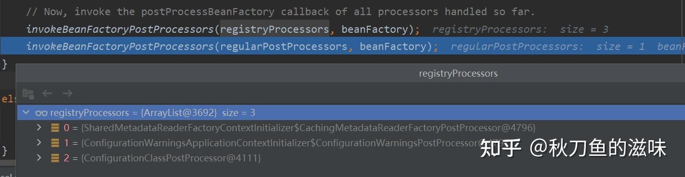源码分析：springboot refresh()之invokeBeanFactoryPostProcessors(beanFactory) - 知乎