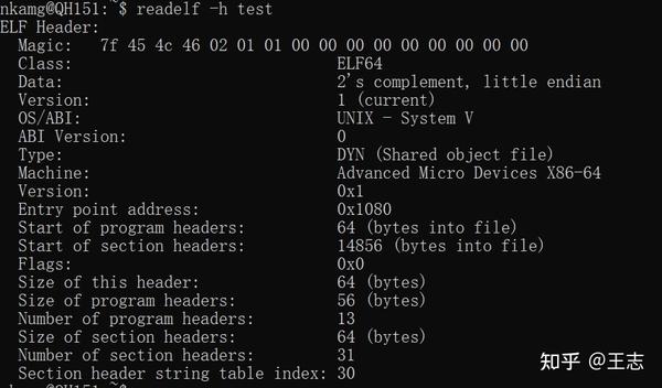 ELF文件的ELF头、段表、节表和节 - 知乎