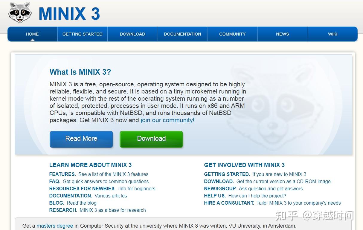 穿越时间·这是所有Linux操作系统的鼻祖——MINIX操作系统 - 知乎