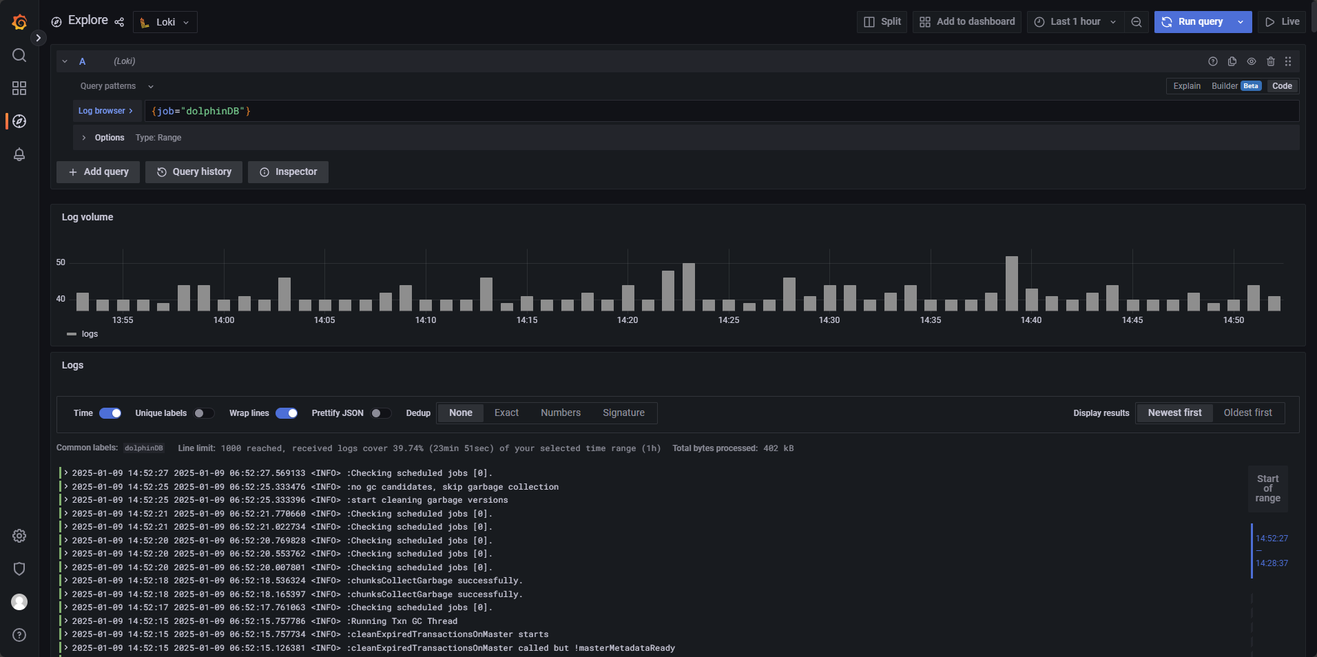 基于 Loki+Promtail+Grafana 的 DolphinDB 轻量级日志监控管理实践 - 知乎