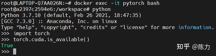 Win11+WSL2+Ubuntu+Docker-Desktop 支持GPU的深度学习环境搭建 - 知乎
