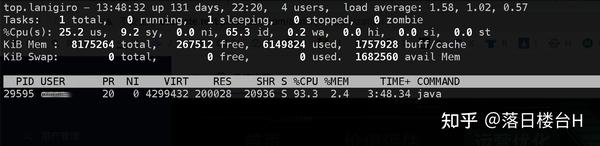 Java进程CPU100%打满分析 - 知乎