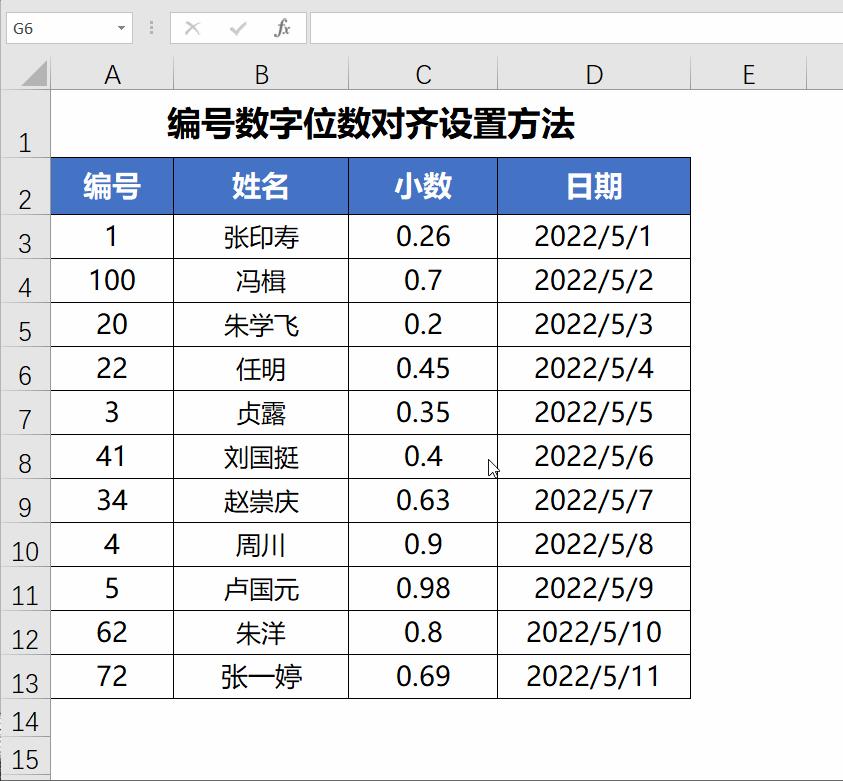 Excel:表格中最常用的5种对齐方法 知乎