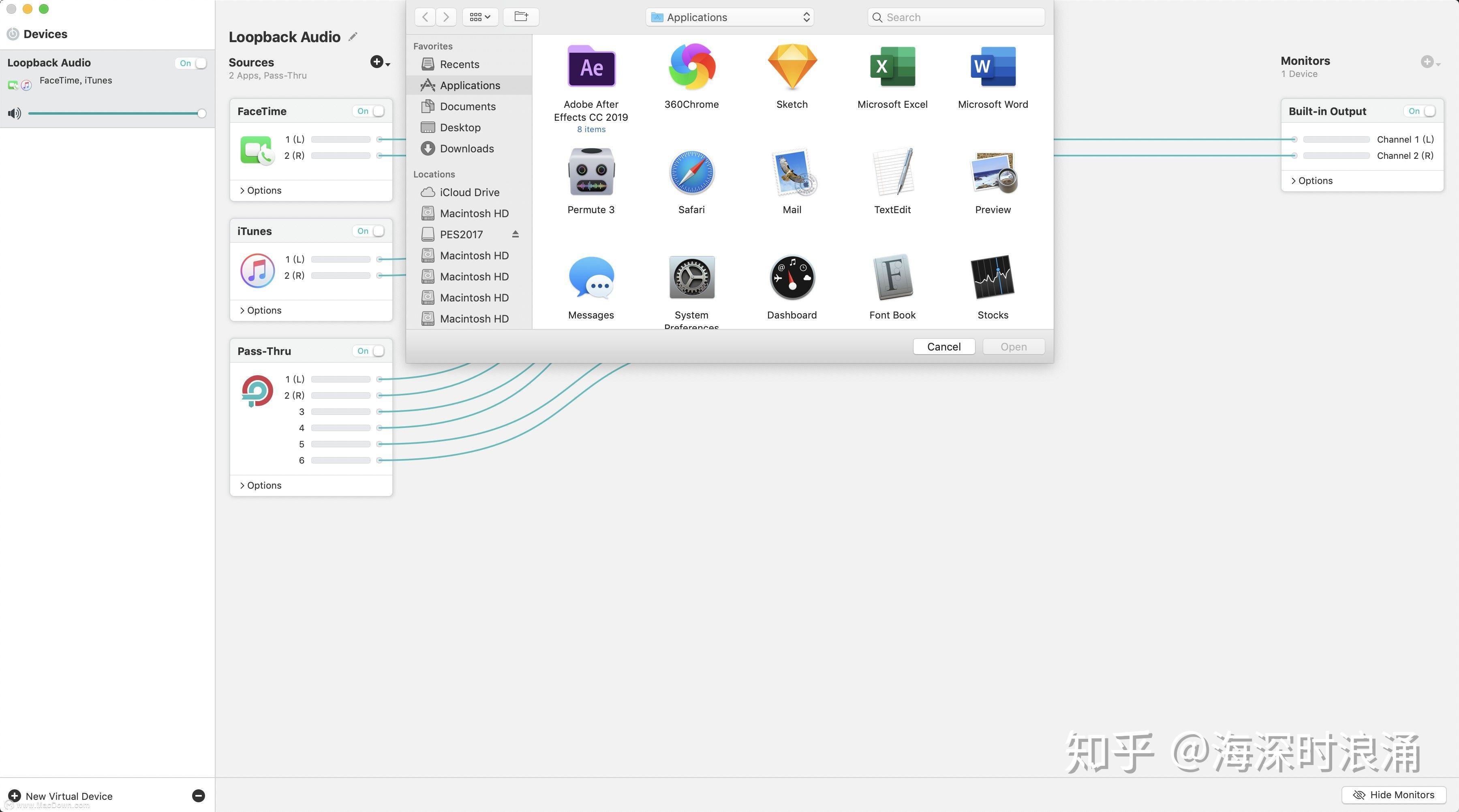 Loopback for Mac(虚拟音频应用) - 知乎