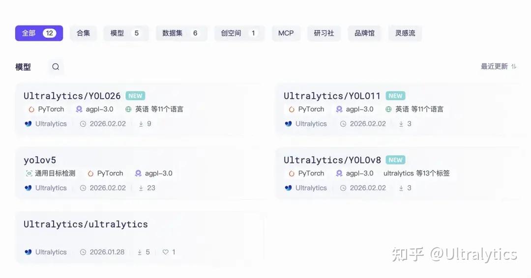 Ultralytics YOLO 系列模型，正式上架魔搭社区啦！ - 知乎