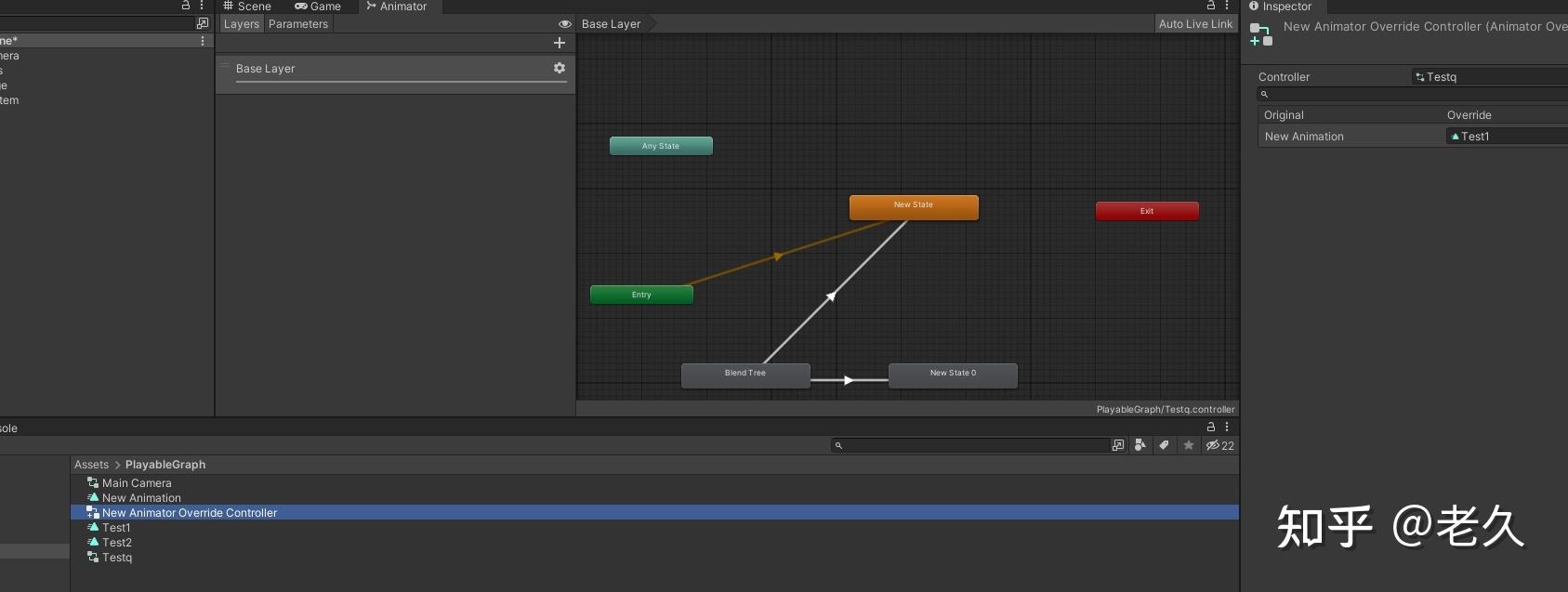 Unity PlayableGraph动画系统 - 知乎
