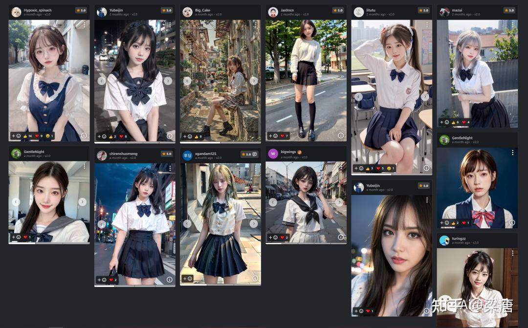 Ai绘画，JK少女 - 知乎