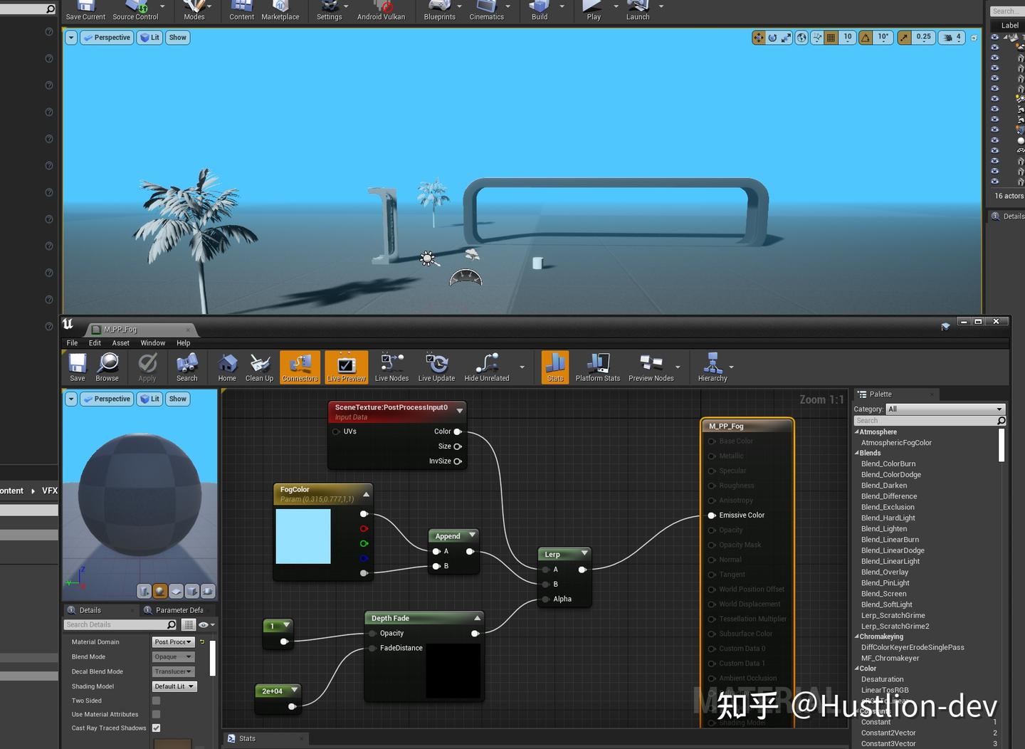 UE4 安卓移动设备DepthFade不生效问题解决 - 知乎
