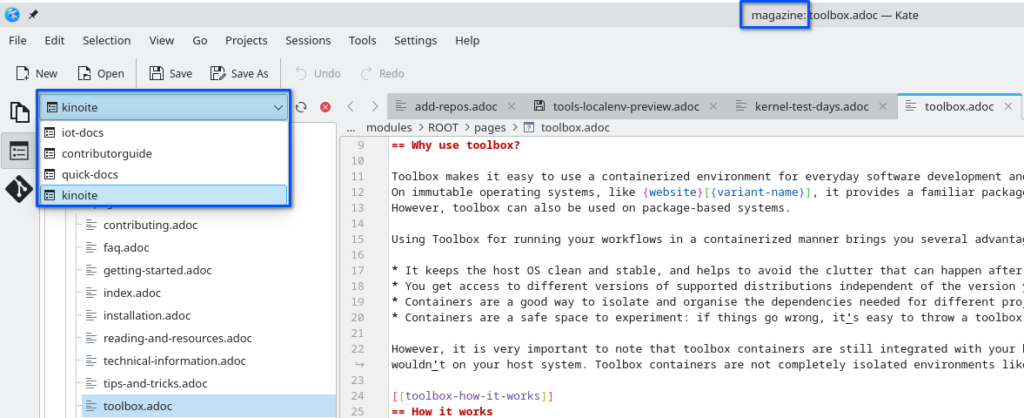 使用 Kate 编写文档 | Linux 中国 - 知乎