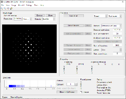 CrysTBox自动标定TEM衍射斑点 - 知乎