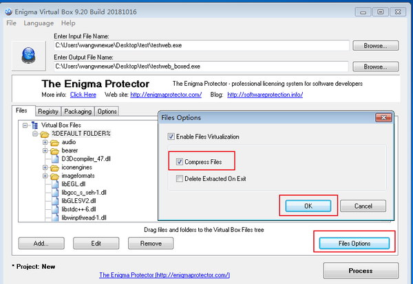 Extract enigma virtual box executable - sbookinriko