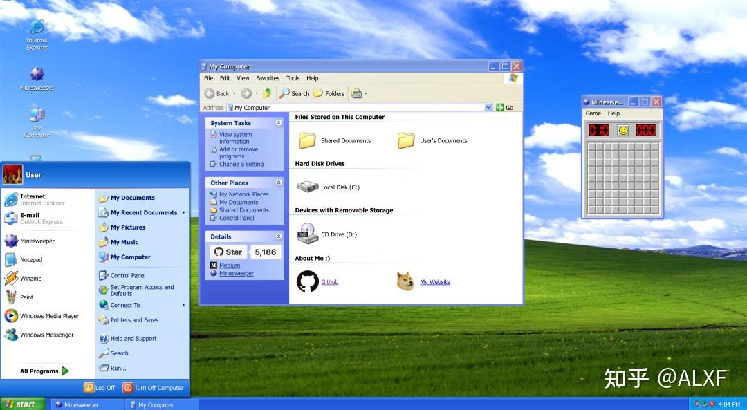 推荐五个前端开源项目带你在Web上体验Windows - 知乎