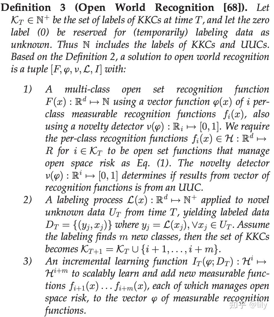 综述阅读笔记--Recent Advances in Open Set Recognition: A Survey - 知乎