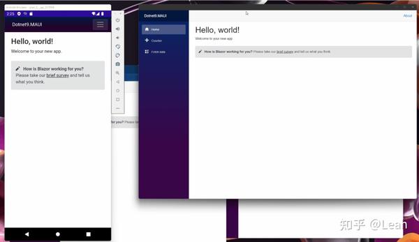 MAUI 与 Blazor共享一套UI 媲美Flutter