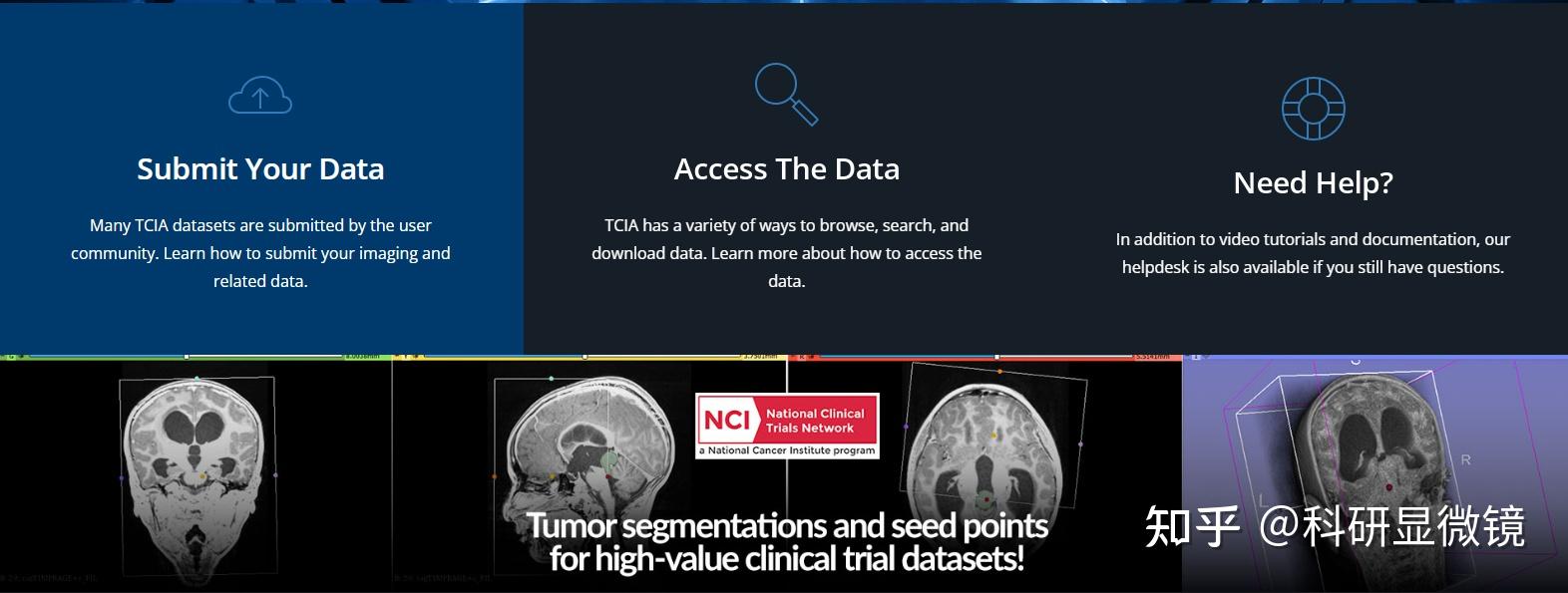 宝藏免费临床数据库-癌症影像档案馆The Cancer Imaging Archive（TCIA） - 知乎