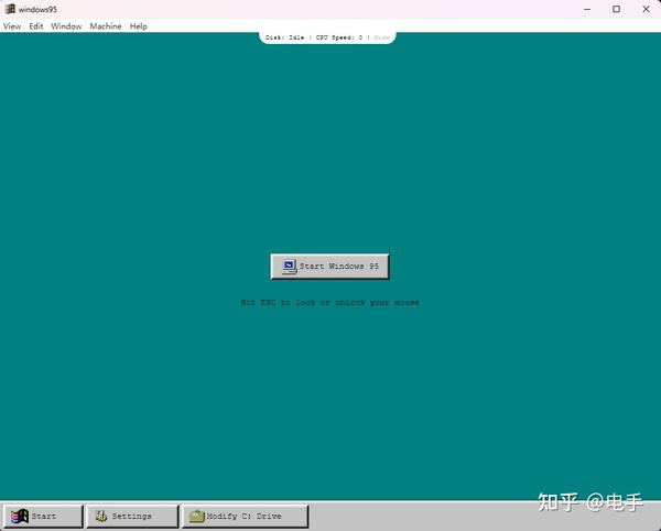 双击就能运行的Win95，流畅稳定还内置大型游戏 - 知乎