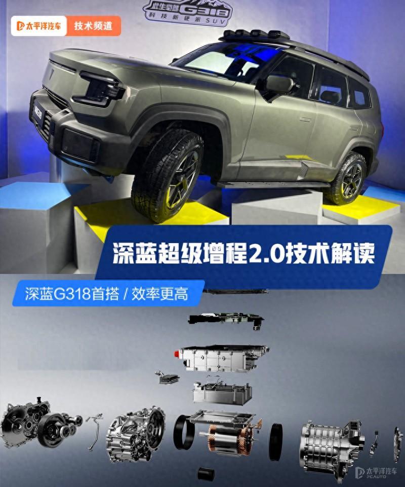 深蓝超级增程2.0技术解读 深蓝G318首搭/效率更高 - 知乎