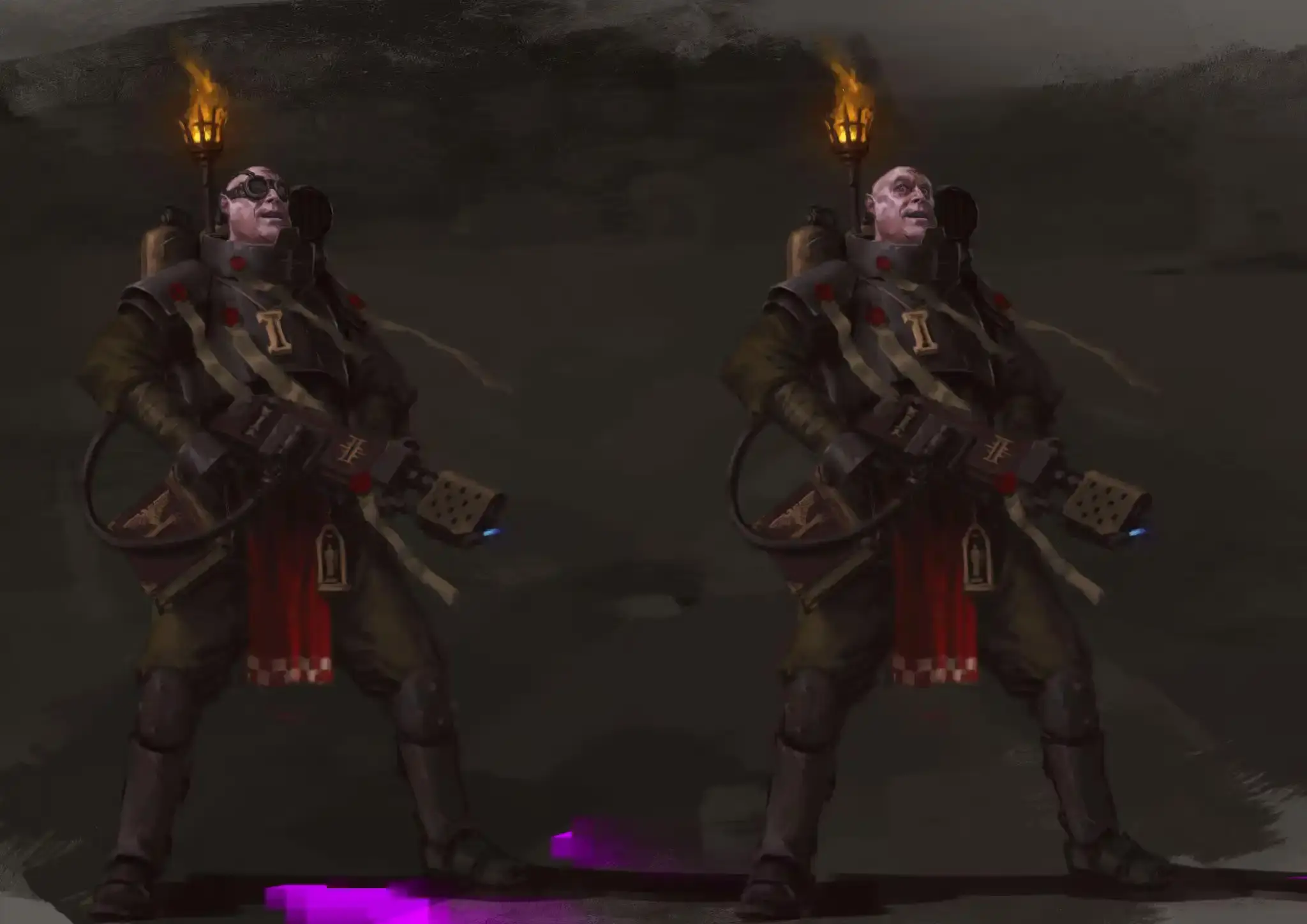 [战锤40k：暗潮]全职业概念设定艺术原画欣赏 - 知乎