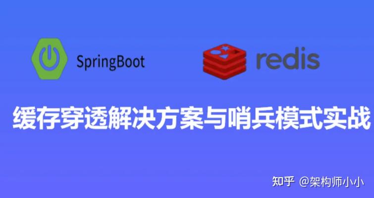 SpringBoot集成Redis—缓存穿透解决方案与哨兵模式实战 - 知乎