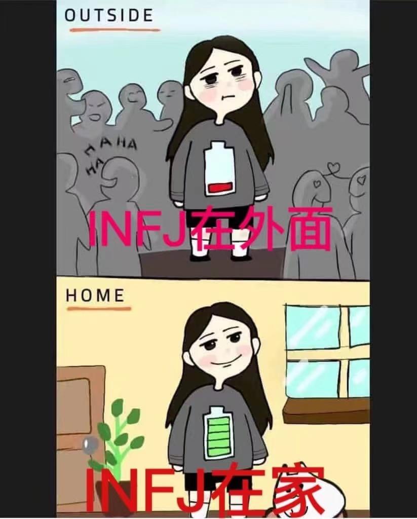 【mbti表情包】infj表情包 提倡者型人格表情包 Infj梗图 知乎