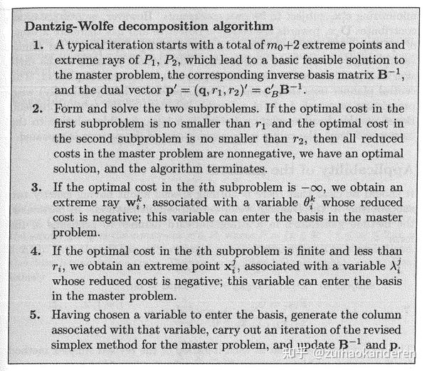 Dantzig－Wolf decomposition - 知乎
