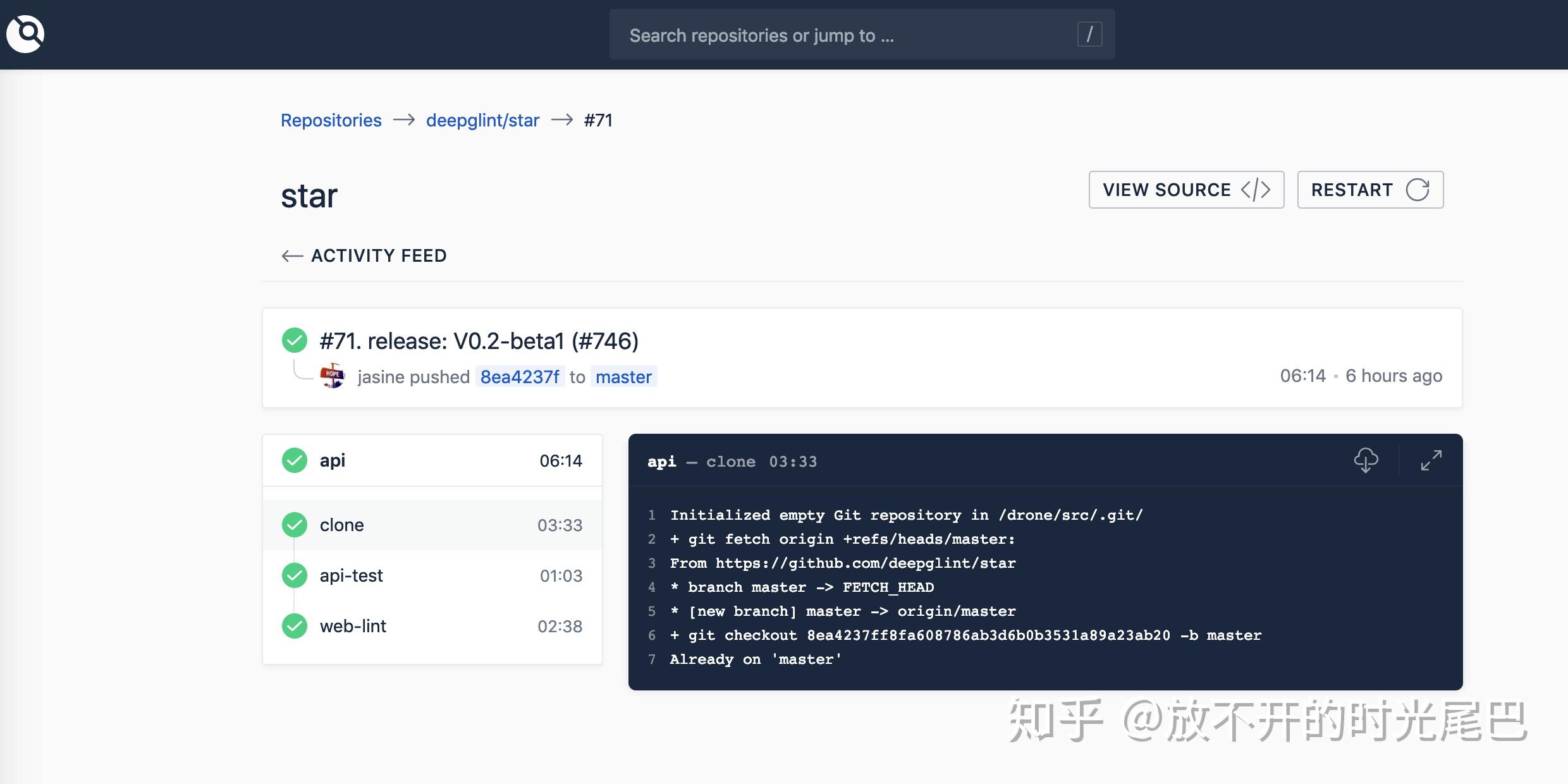 Drone CI：搭建自己CI/CD（一） - 知乎